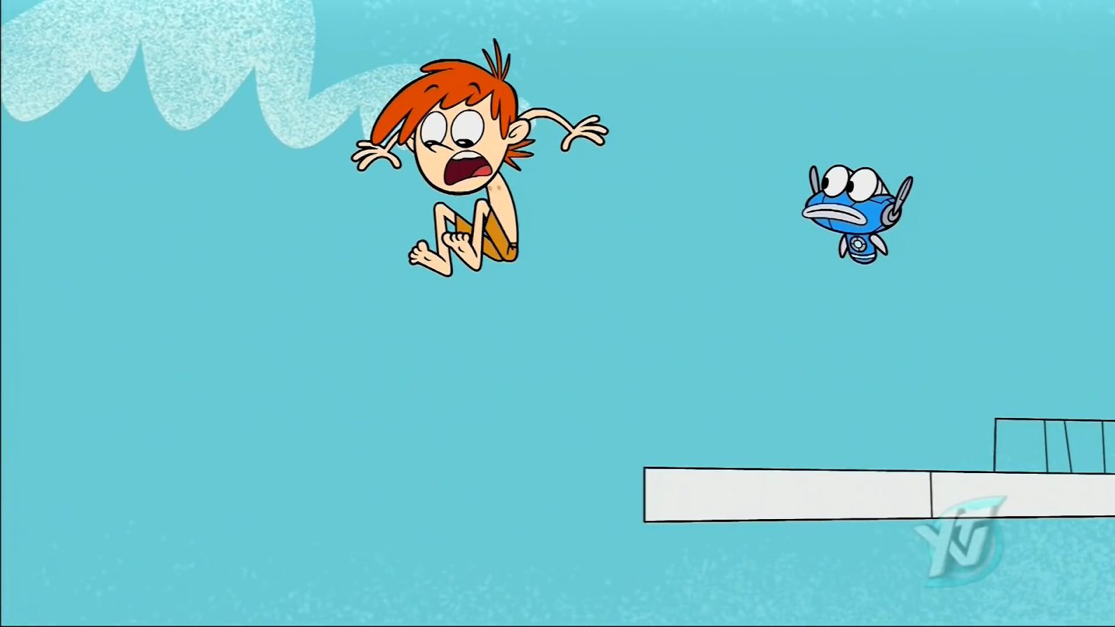 Shirtless Drawn Cartoon Boys: Shirtless Chuck McFarlane in Chuck's Choice