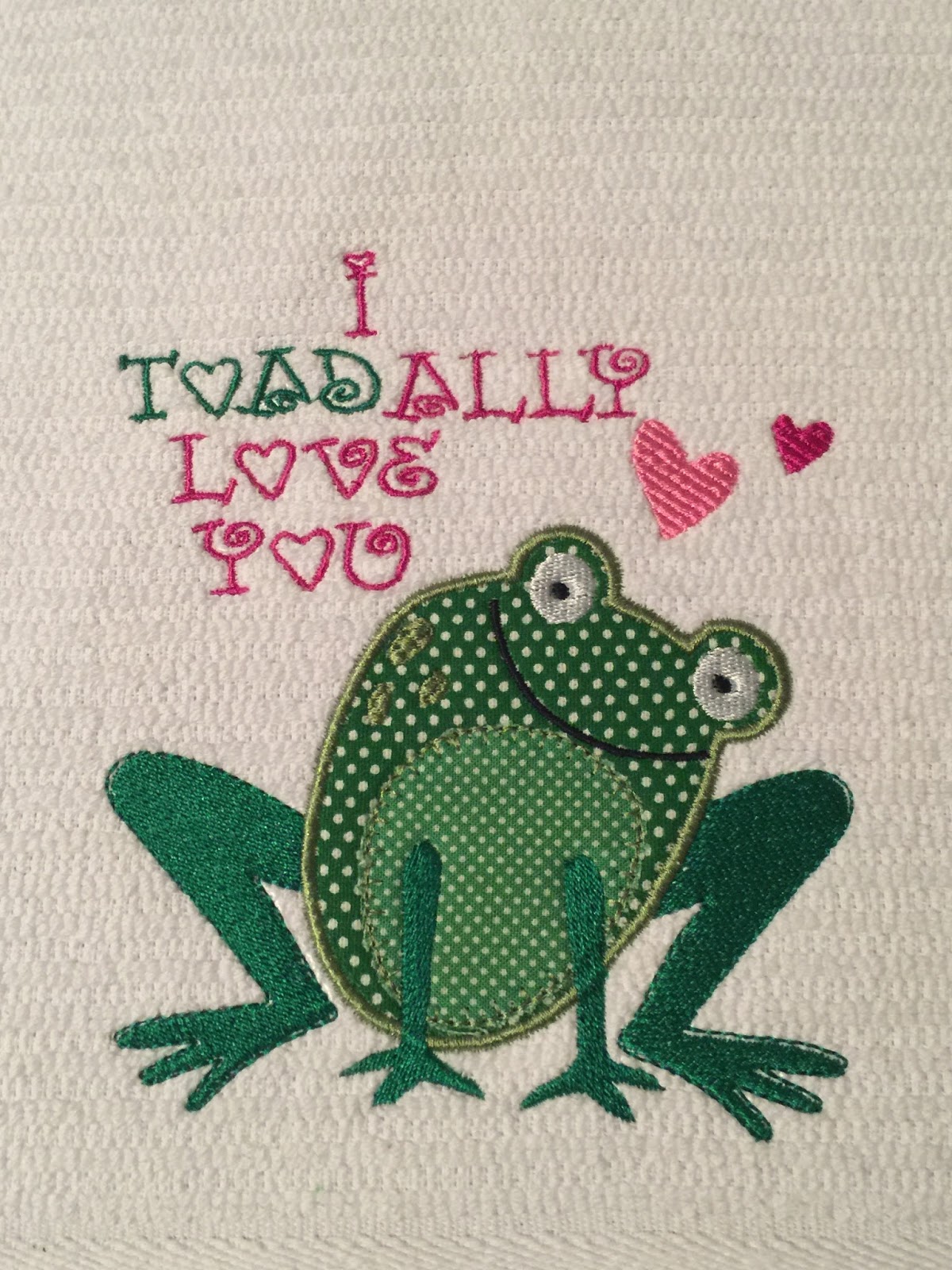 With Glittering Eyes: I Toadally Love You - Digitized Frog (with all my ...