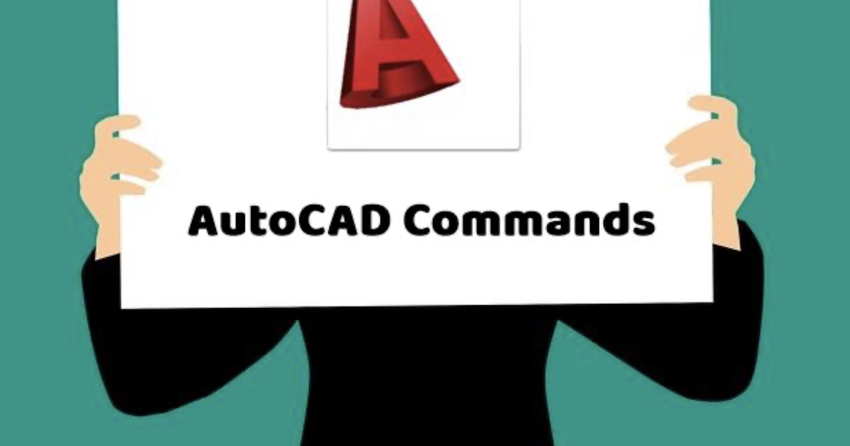 Complete list of AutoCAD commands