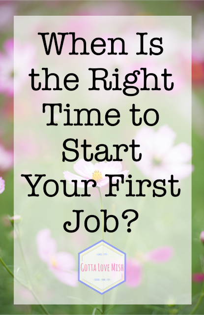 When Is the Right Time to Start Your First Job?