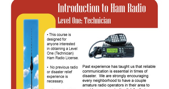 WVC Amateur Radio Club: Technician Class