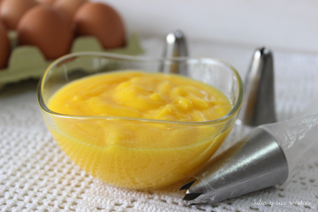 JULIA Y SUS RECETAS: Crema de yemas (yema pastelera)