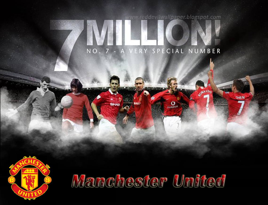 Man Utd Wallpaper - No. 7 a vary special number Man United | Malaysia ...