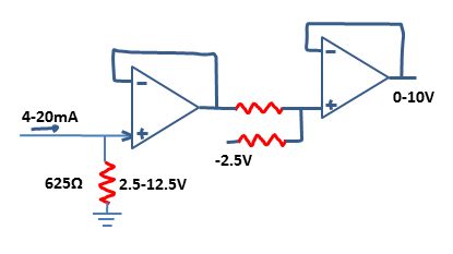 Learn Instrumentation: I to V conversion. Convert 4-20mA to 1-5V, 0-5V ...