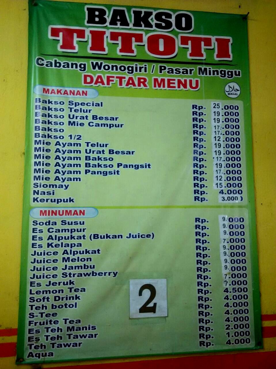 Bakso Titoti, Bakso Legendaris Asli Wonogiri - Travel Indonesia