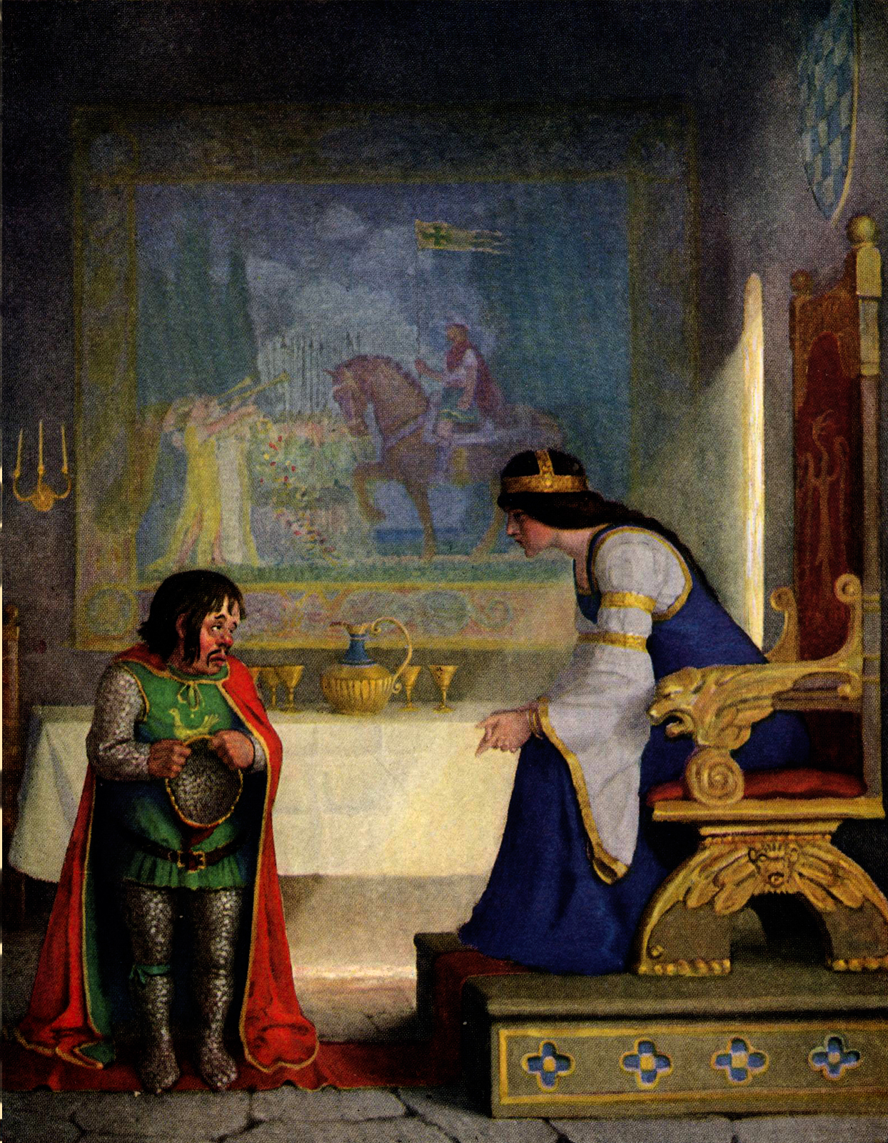 Miti in simboli: Kralj Artur (King Arthur) - N.C. Wyeth