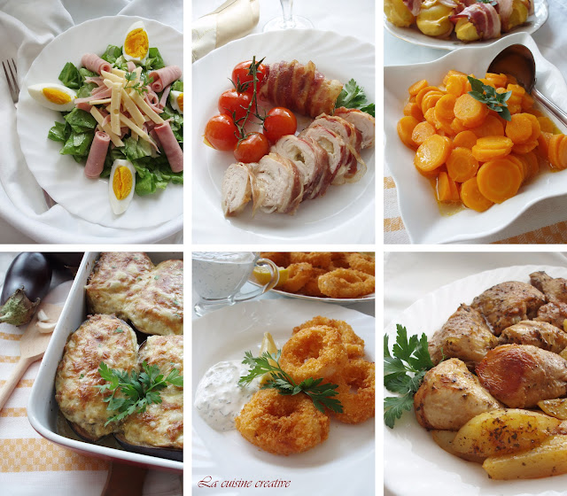 La cuisine creative: Menu 1. (jelovnik za 7 dana:)