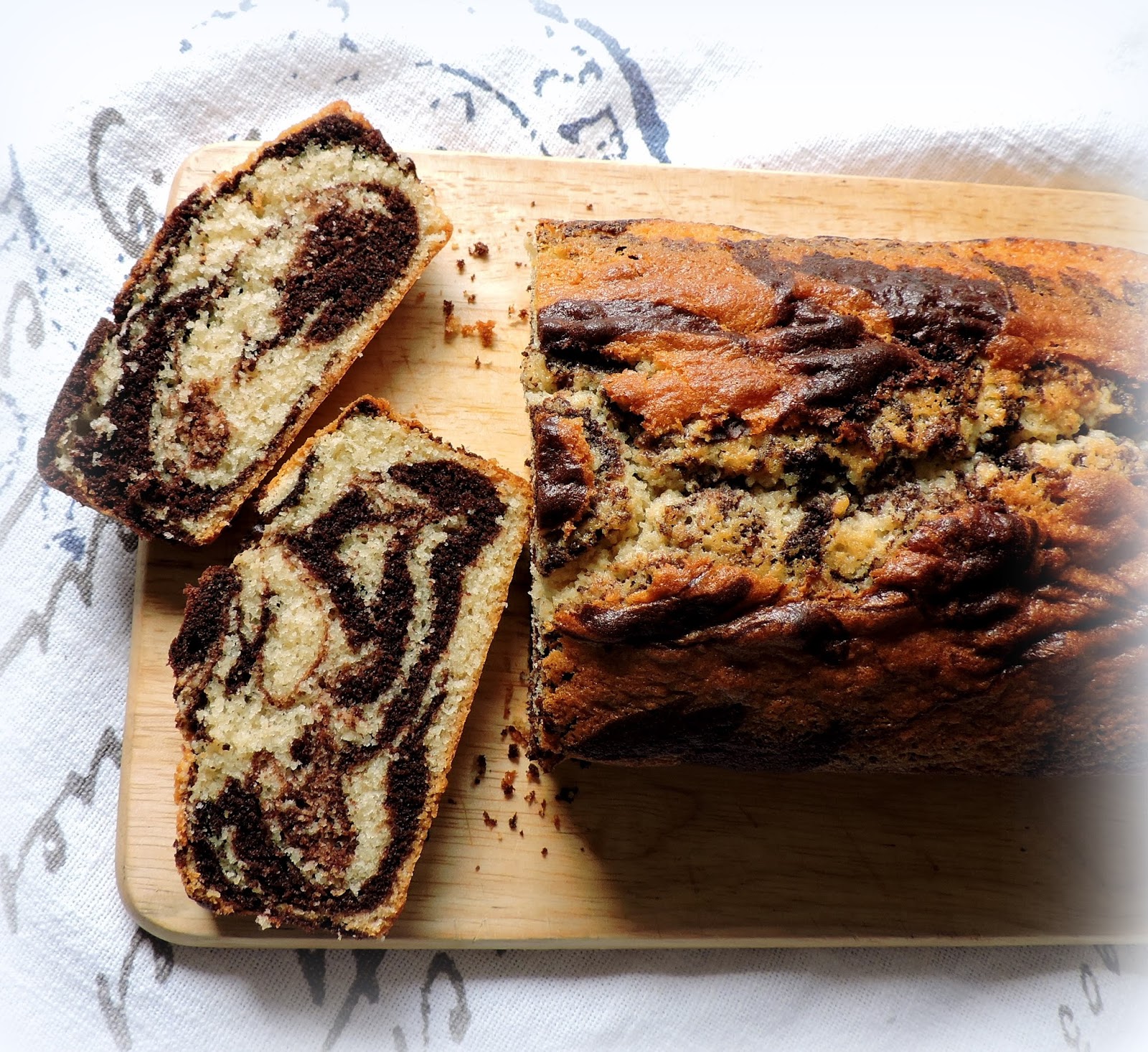 Chocolate Marble Cake | The English Kitchen