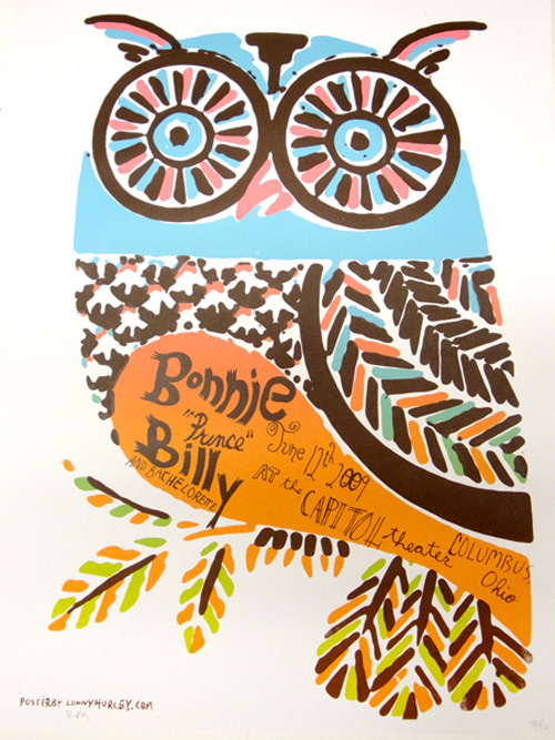 My Owl Barn: Collection of Gig Posters