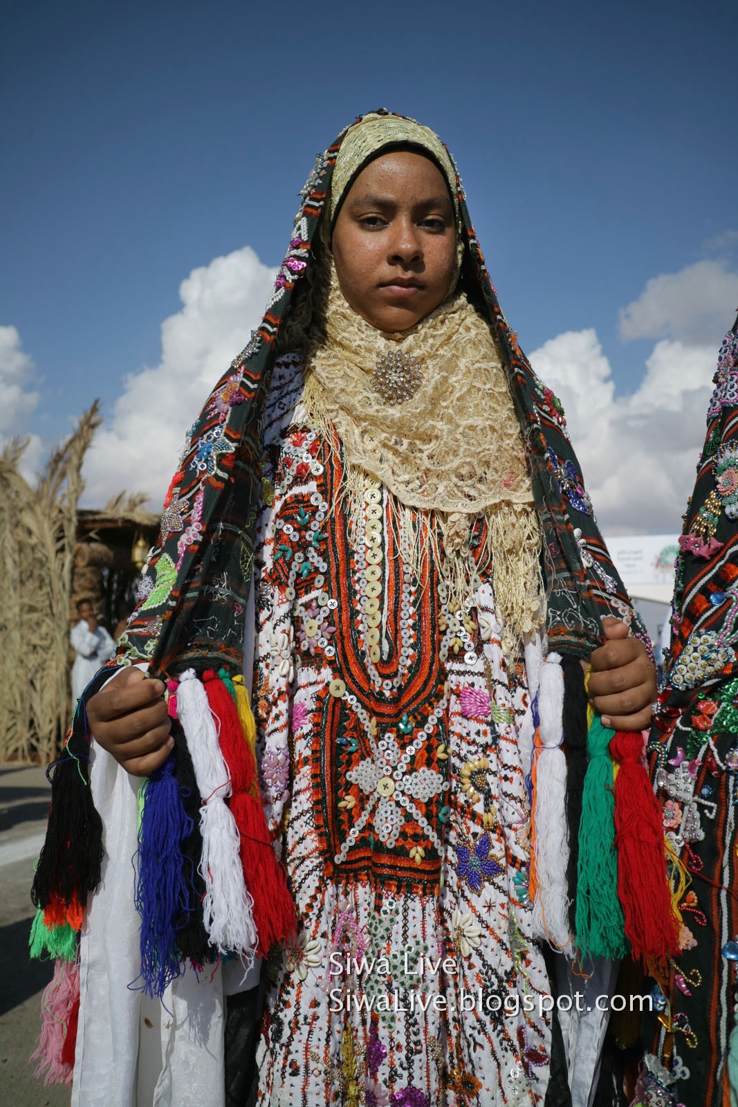 Siwa Live Traditional Costumes Of The Women In Siwa Oasis