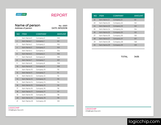 Itext Invoice Example Invoice Template 2267