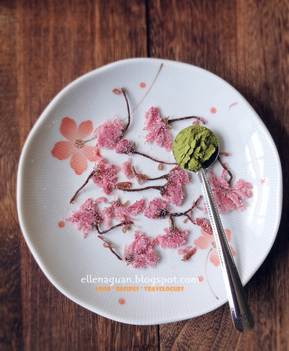 Pickled Cherry Blossom and Saukura Leave Powder