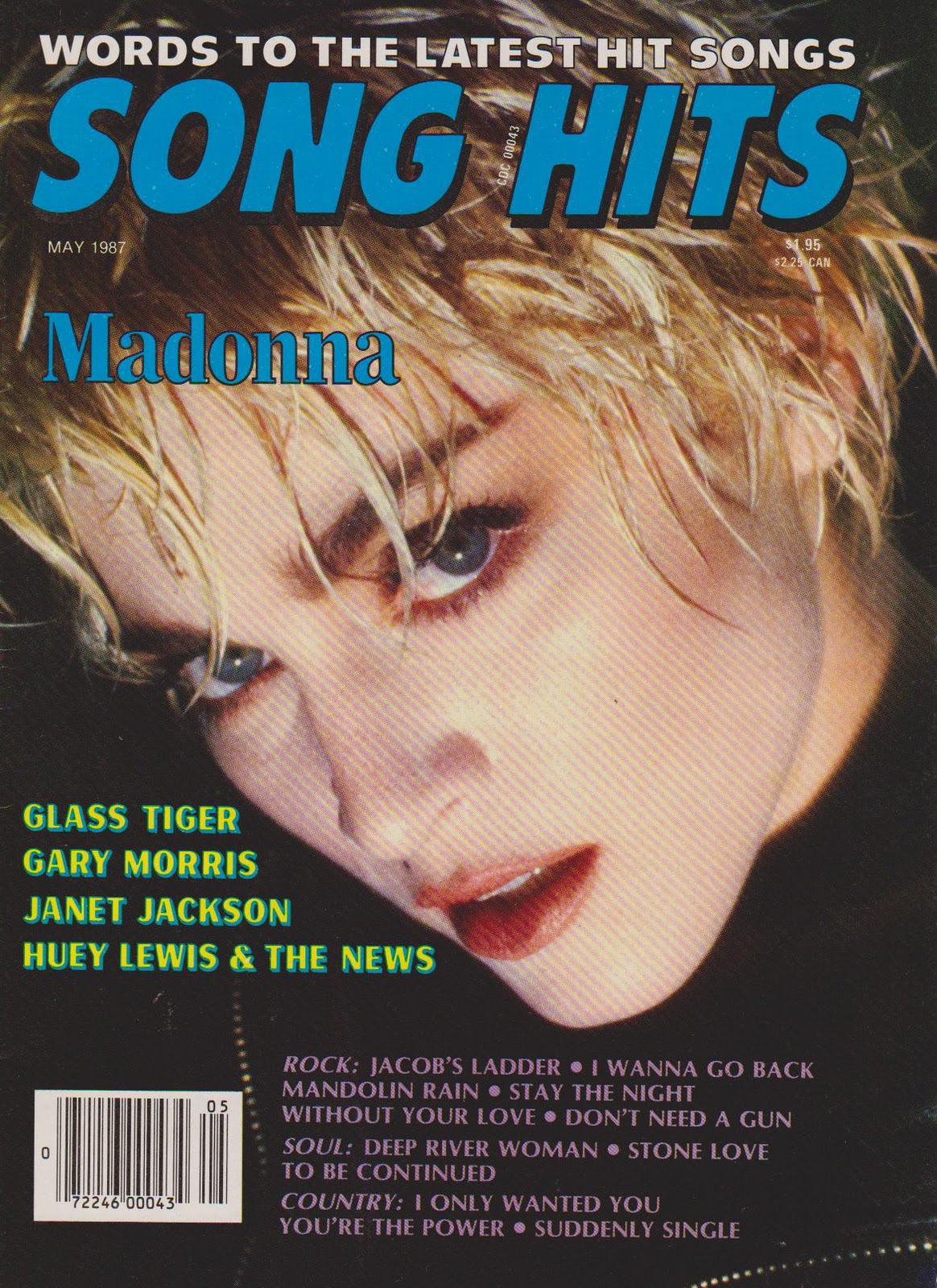 MADMUSIC1: My Madonna Collection: MAGAZINE: Song Hits US May 1987