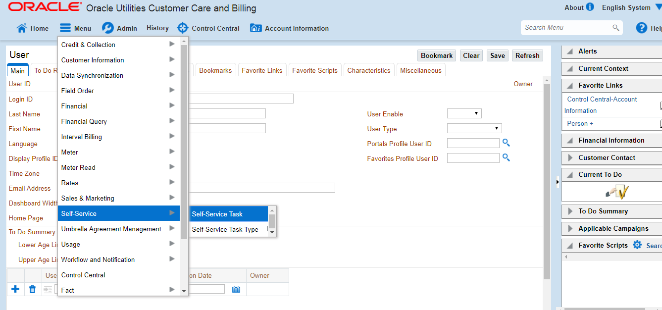 Oracle Uitlities Customer care and billing (CCB) 2.6 installed....