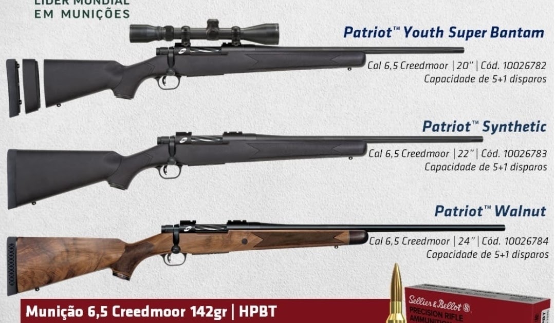 LRCA: CBC traz rifles de precisão e espingardas da Mossberg para o Brasil