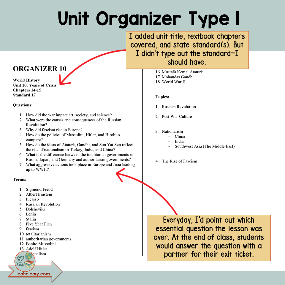 Creating Transparent Goals for Personalized Learning with Unit ...