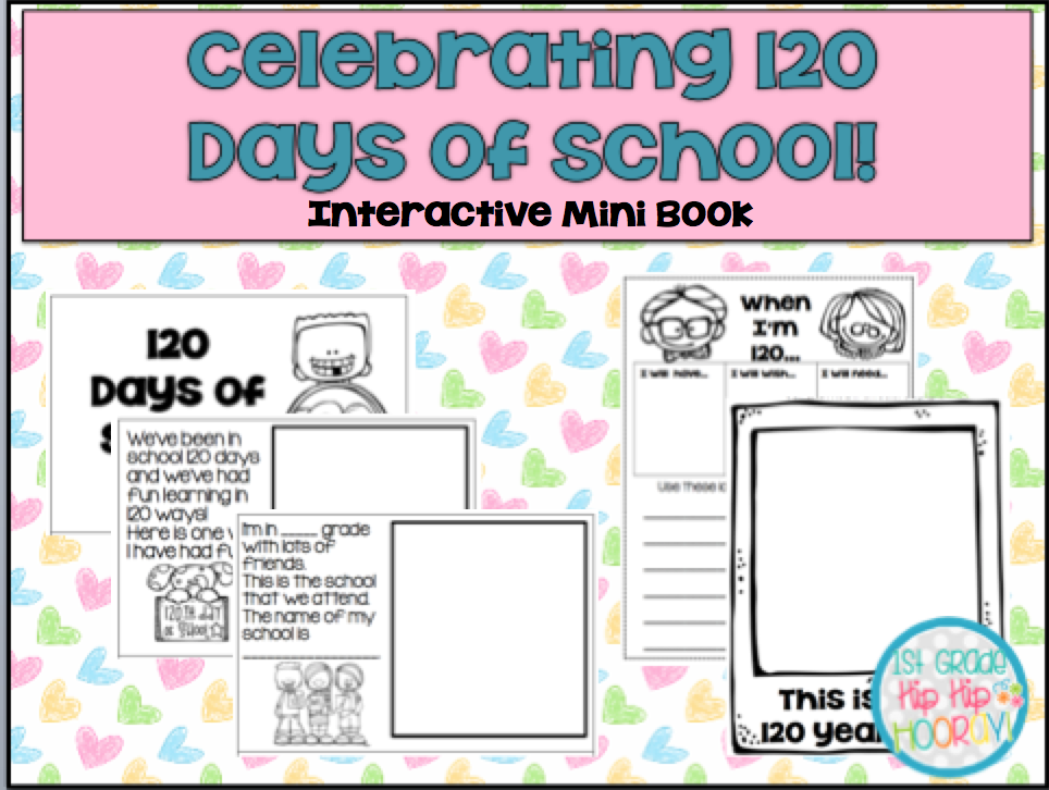 1st Grade Hip Hip Hooray!: 120 Days of School...Cool!