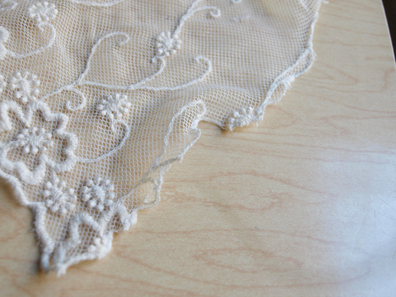 Monogrammed Lace Scarf – Less Than Perfect Life of Bliss