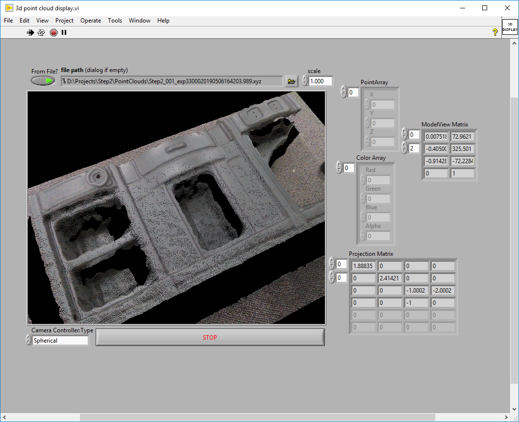 Moonlight savings time: Texturing the Intel Real Sense point cloud in ...