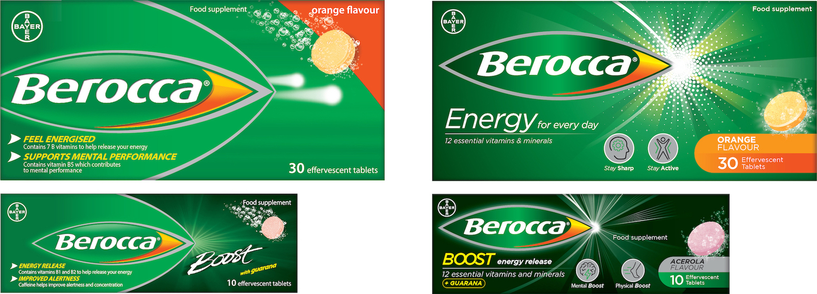 Berocca – rebrand – Packaging Of The World