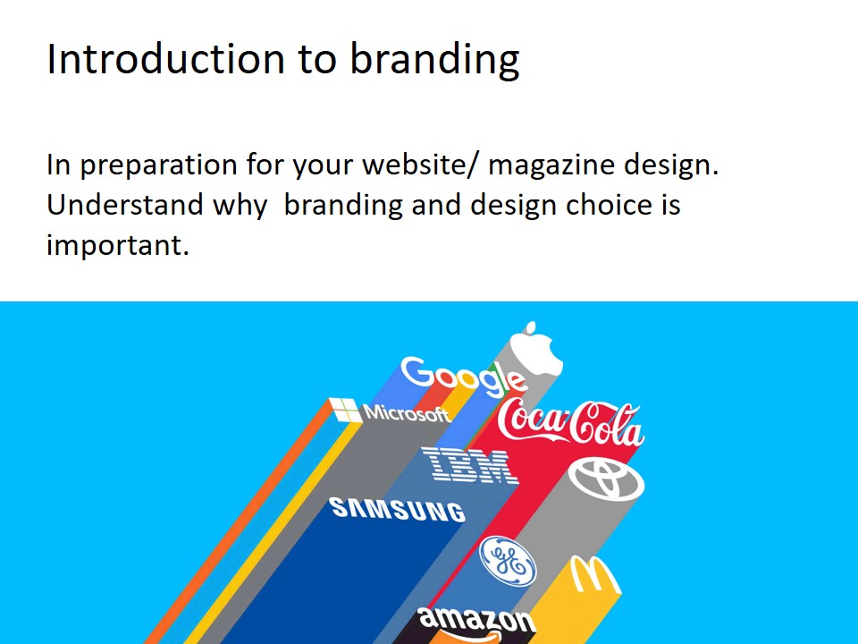 Graveney GCSE Media Studies: Introduction to Branding