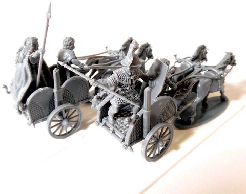 Wargame News and Terrain: Victrix: New Plastic Celtic Chariots and ...