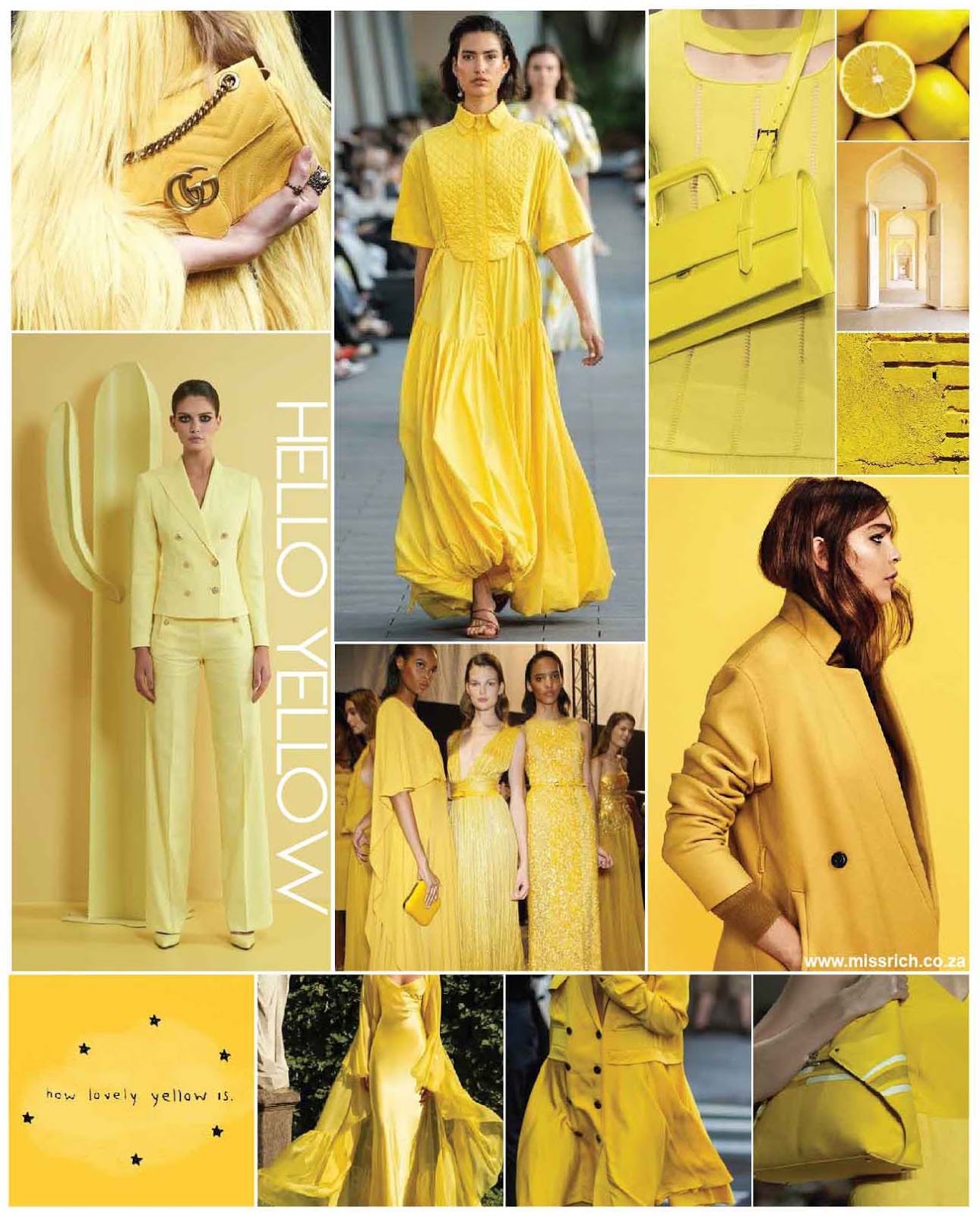 COLOUR CRUSH: YELLOW - Miss Rich