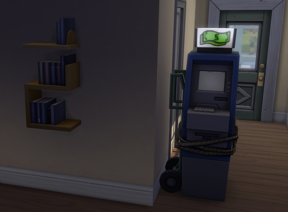 TheNinthWaveSims: The Sims 4 - Buyable Stolen ATM