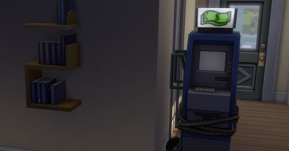 TheNinthWaveSims: The Sims 4 - Buyable Stolen ATM