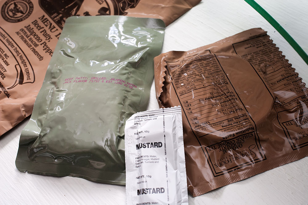 Women and Dreams: MRE Menu 19: Beef Patty, Jalapeno Pepper Jack