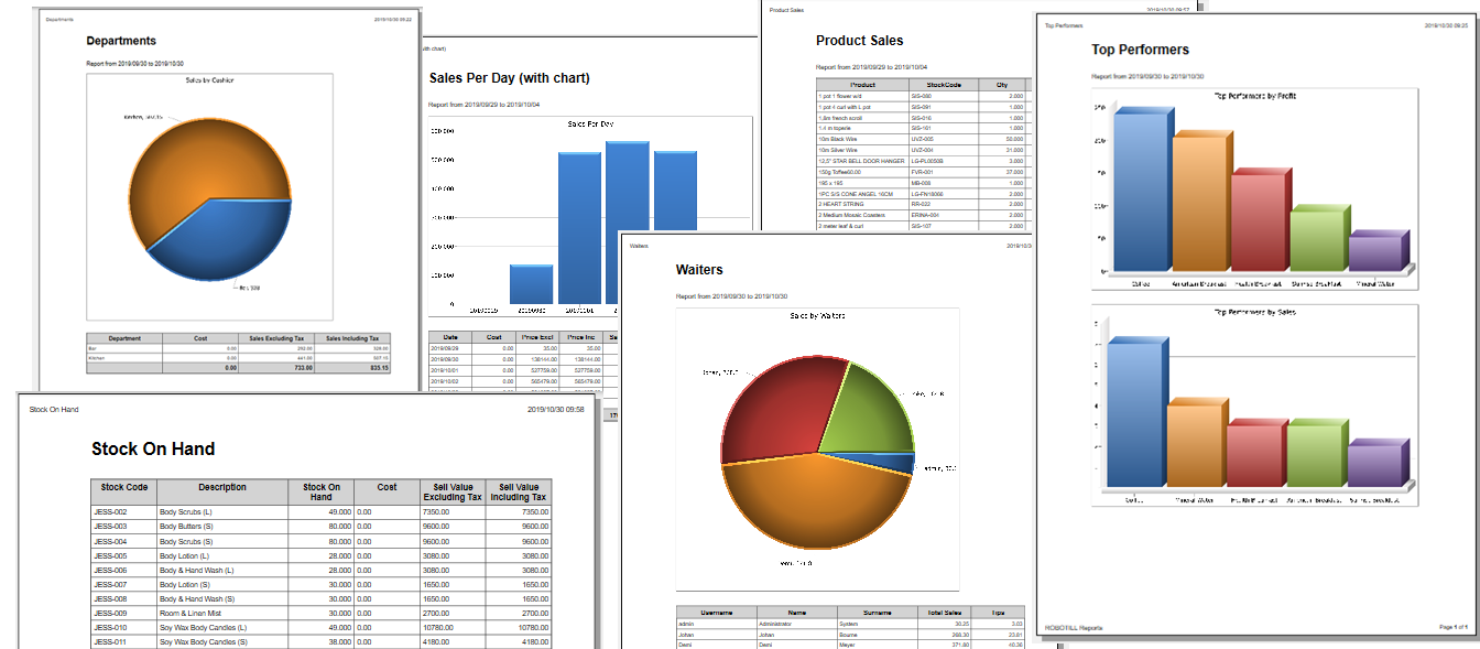 New POS Reporting Module