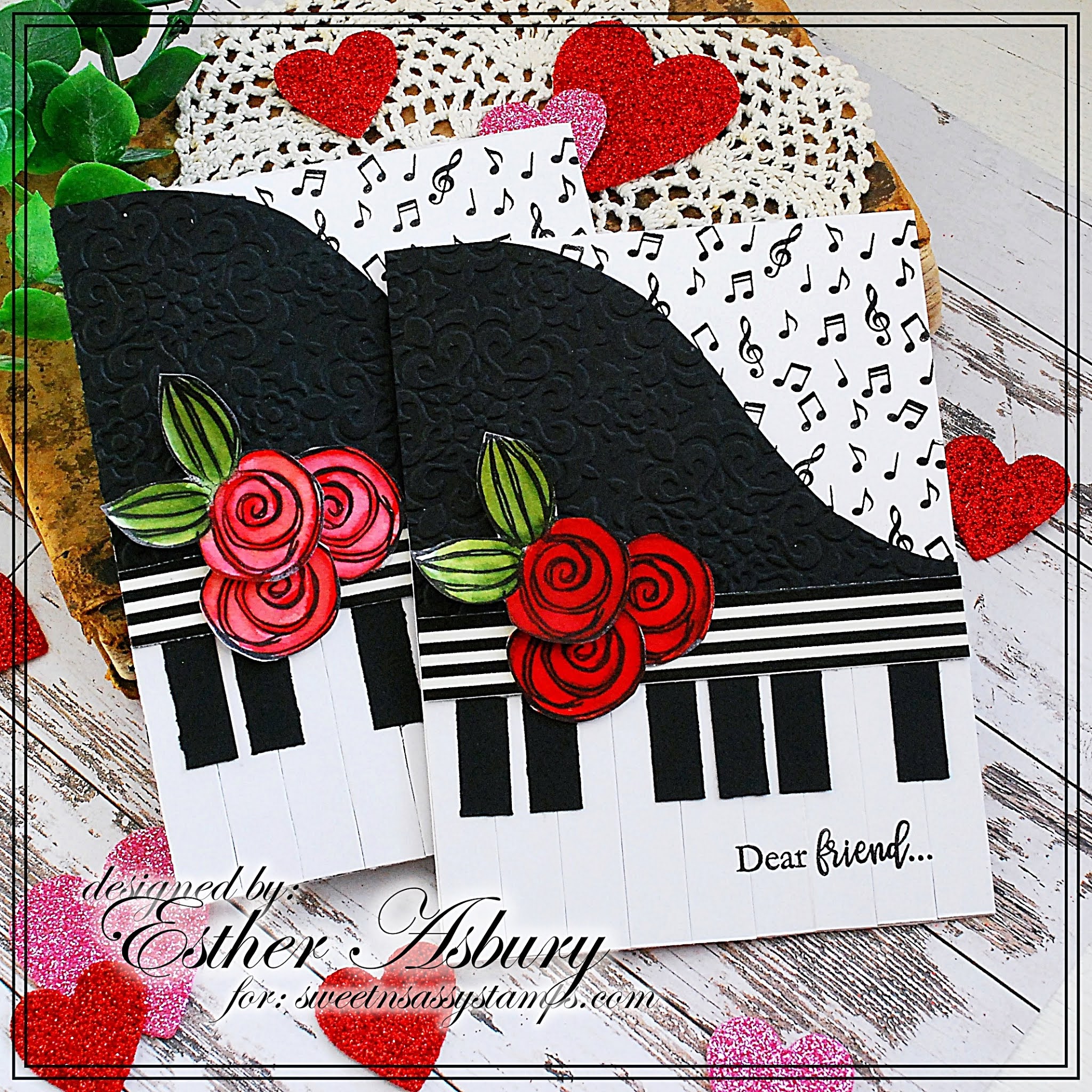 Shoregirl's Creations: Piano Cards