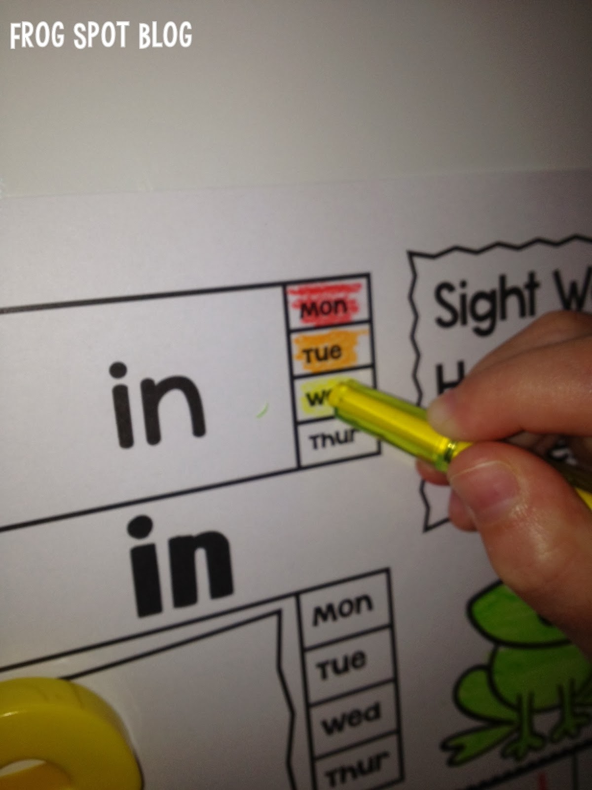 Fun Homework for Kindergarten! | From the Pond