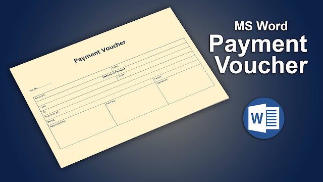 How to Create Payment Voucher Template Format in Microsoft Word - The ...