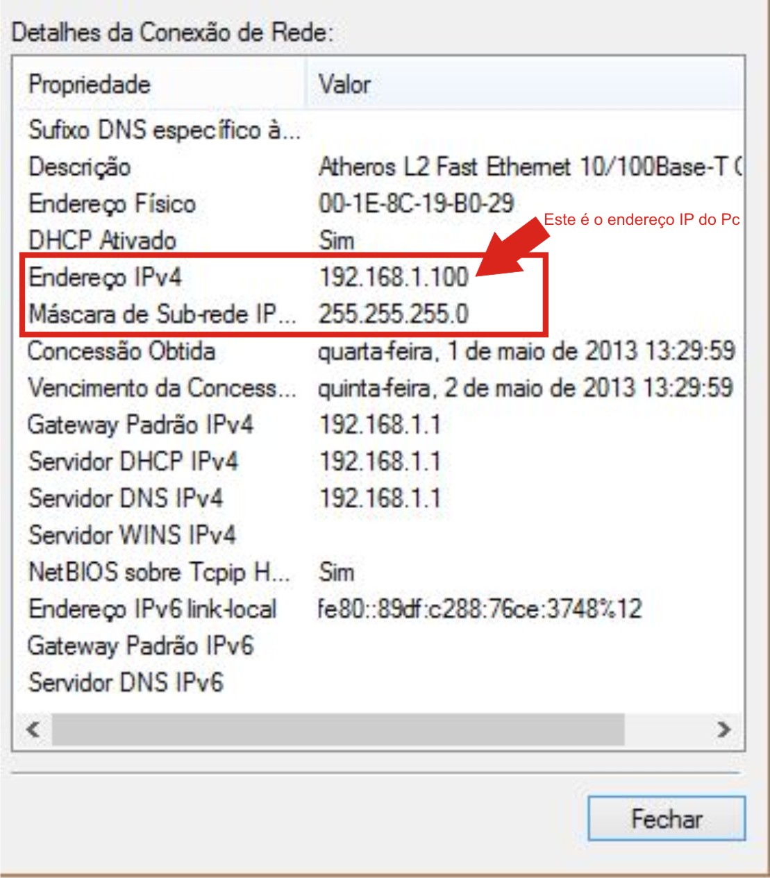 Dicas-Rapidas: Como saber qual é o meu Endereço IP na rede