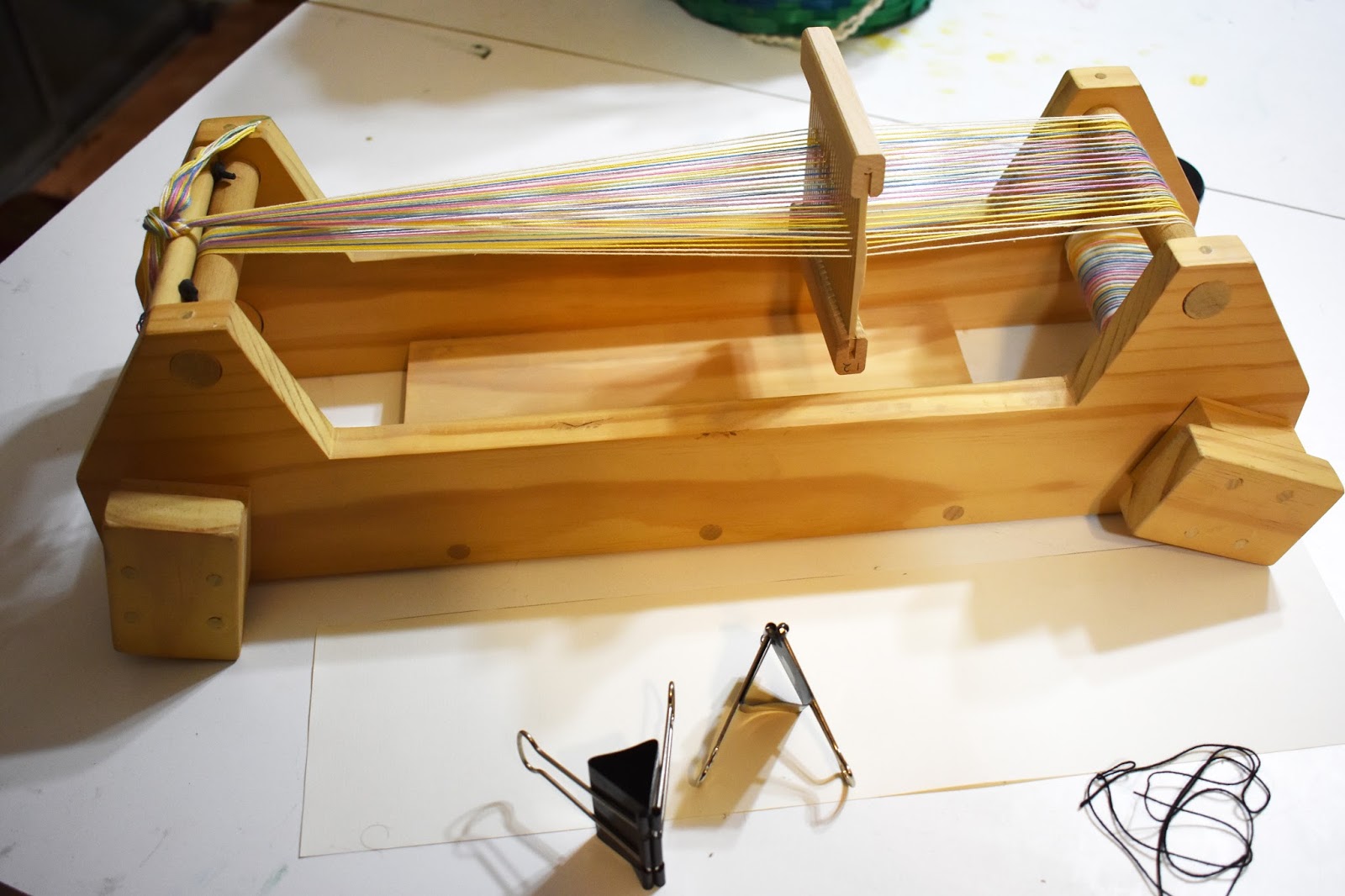 Tangible Daydreams: Tutorial: Warping the medieval box loom