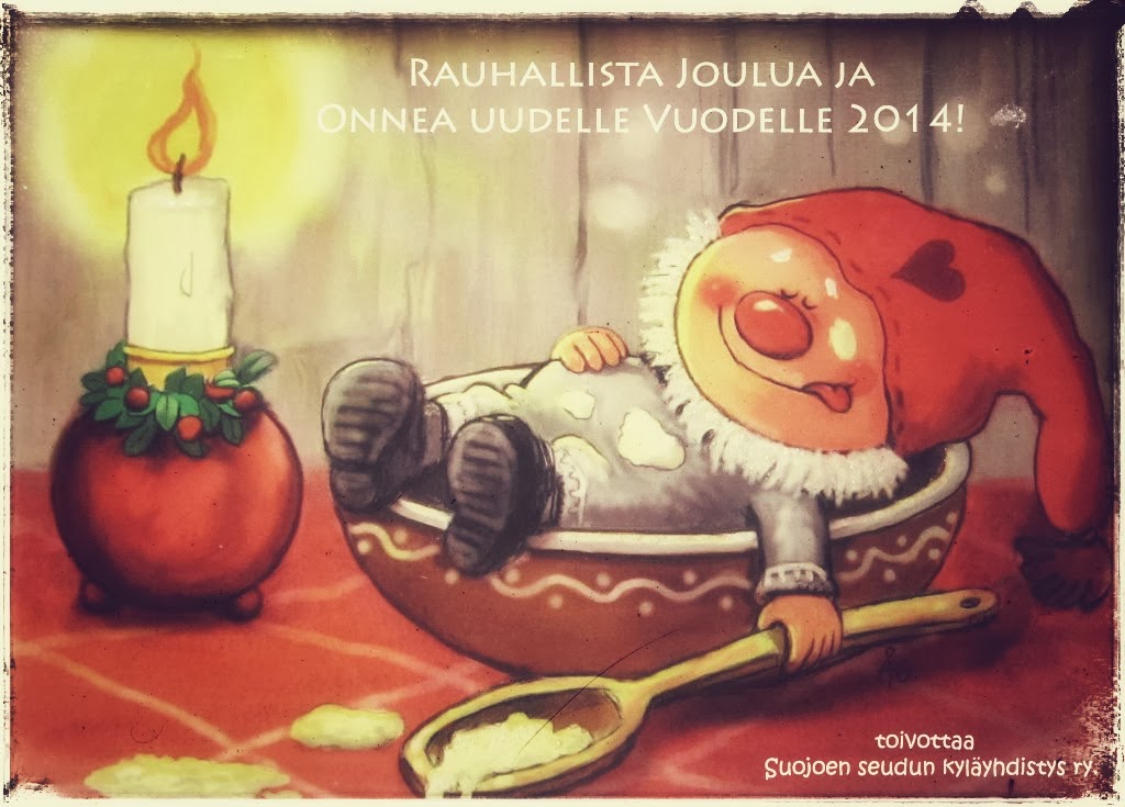 Suojoki ja Piikkilänkylä: Hyvän Joulun toivotus