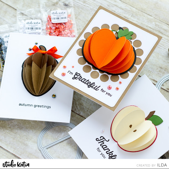 I Love Doing All Things Crafty: 3-D Die Cut Autumn/Thanksgiving Cards ...