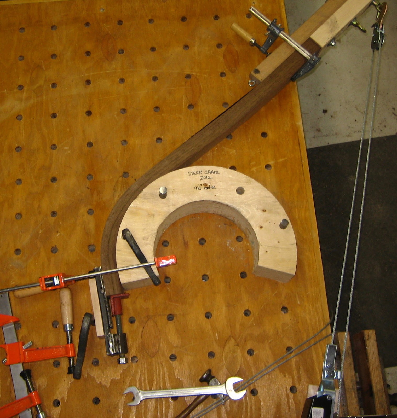 Woodkilton Studio News: Bending Chair Backs