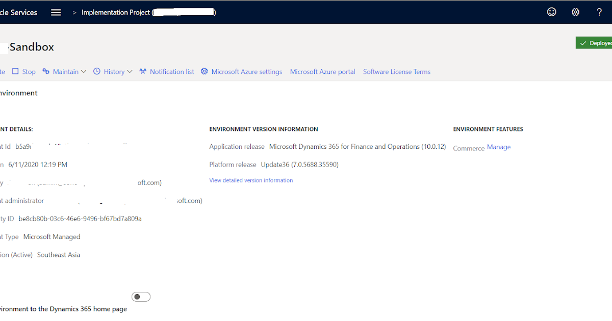 58) Copy production database to UAT environment | D365 Finance and ...