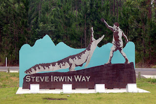 running masters: Steve Irwin Way