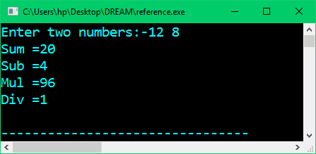 program in c++ to function return multiple value