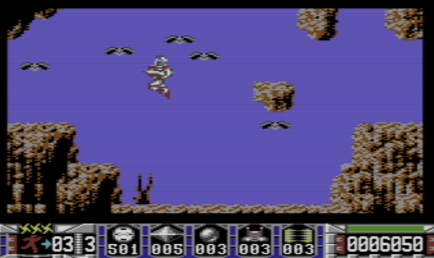 Indie Retro News: Turrican USA - C64 +3D NTSC fixed release