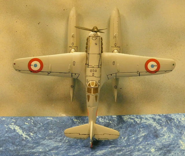 Happyscale-Modellbau: Dewoitine HD.780 - CMK resin 1/72