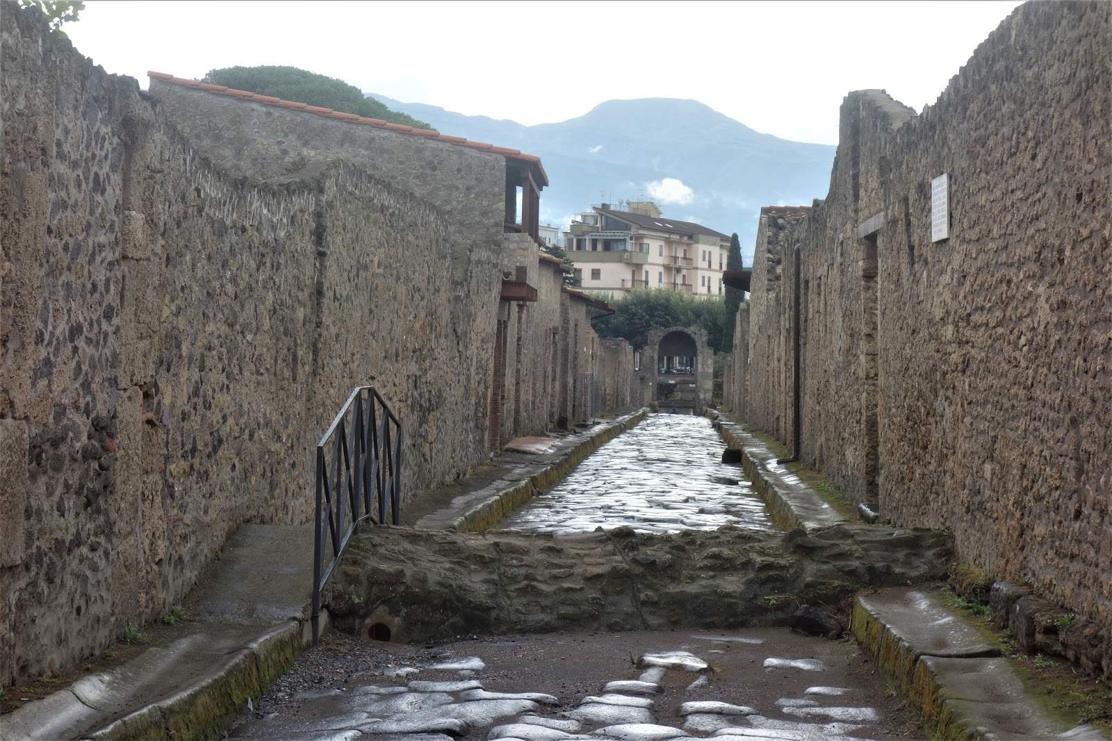 Pompeii, Italy, a snapshot in time during the 'golden era' of the Roman ...