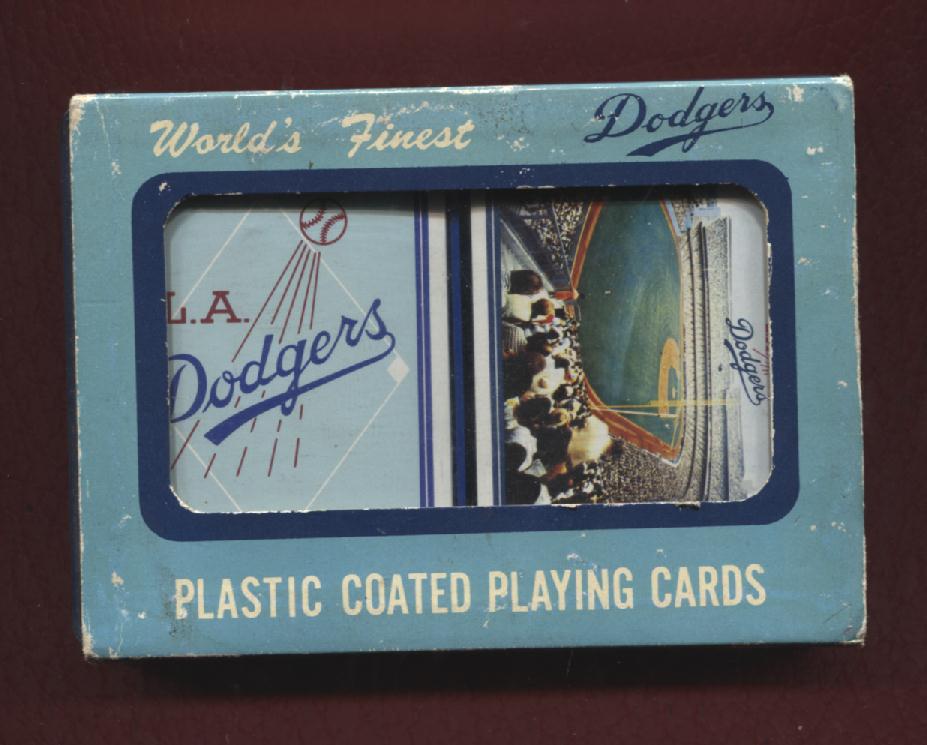 Dodgers Blue Heaven: eBay: Vintage Dodger Playing Cards