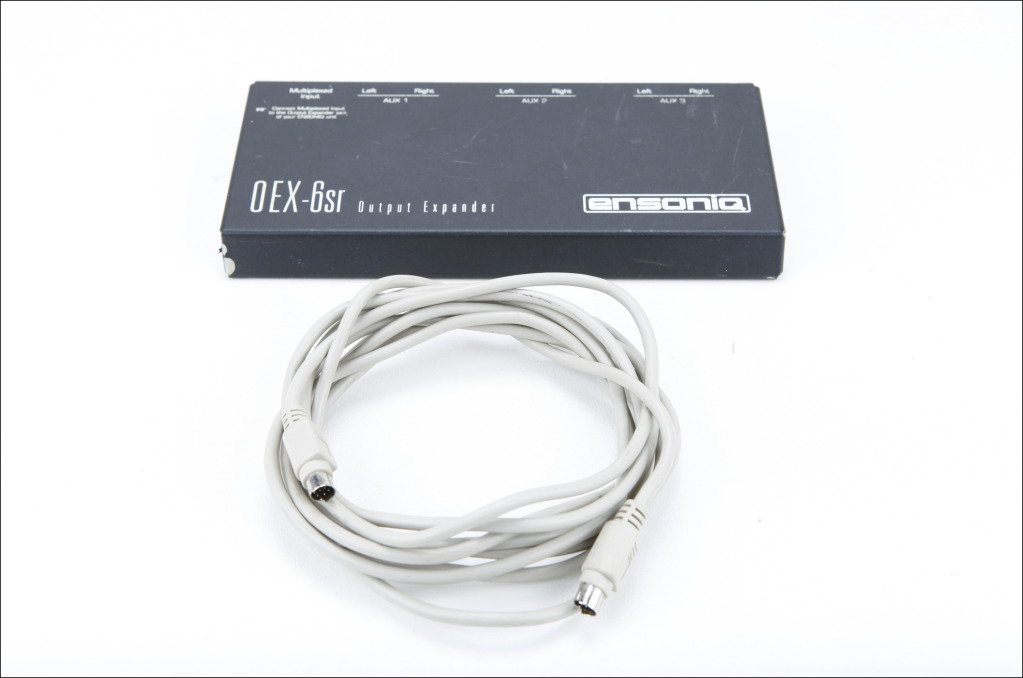 MATRIXSYNTH: Ensoniq OEX-6sr output expander ASR-10 sampler