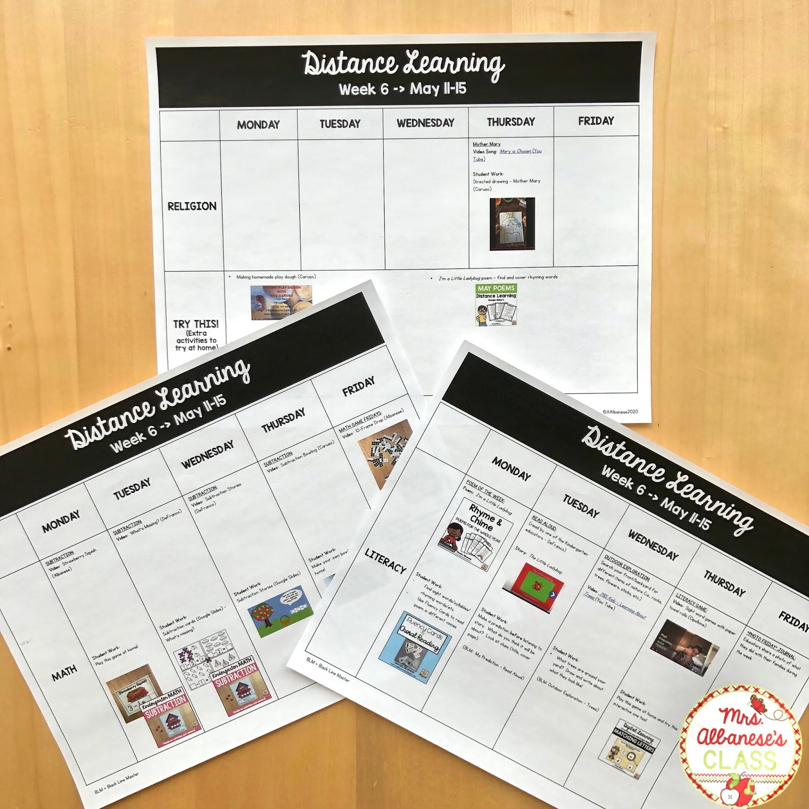 Distance Learning in Kindergarten {as best as possible!} | Mrs ...