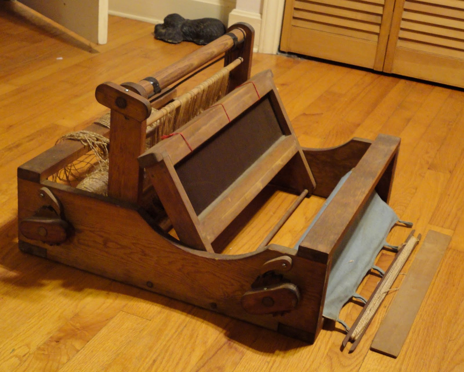 JUDE LOBE American Artist: TABLE LOOM FOR SALE