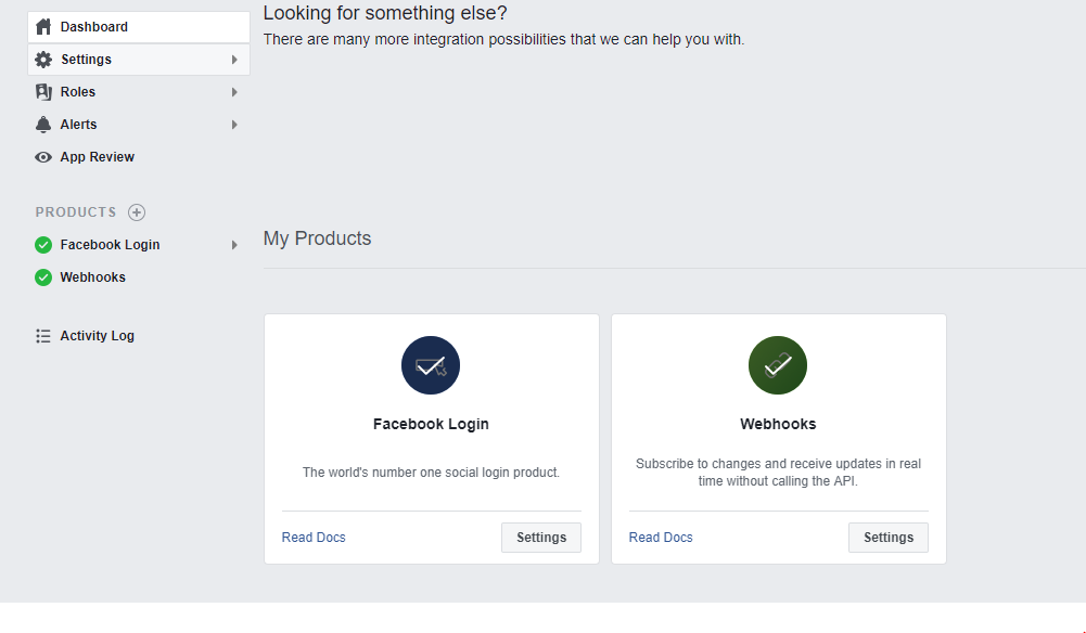 Configure Facebook Webhook[WebSub protocol]